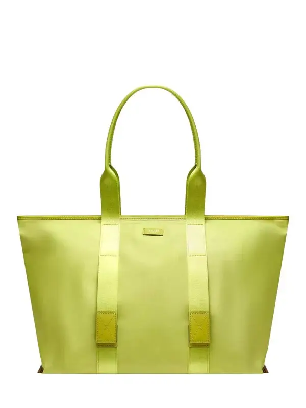 LANCEL Large Mistral Rollable Zip Tote Bag - Green