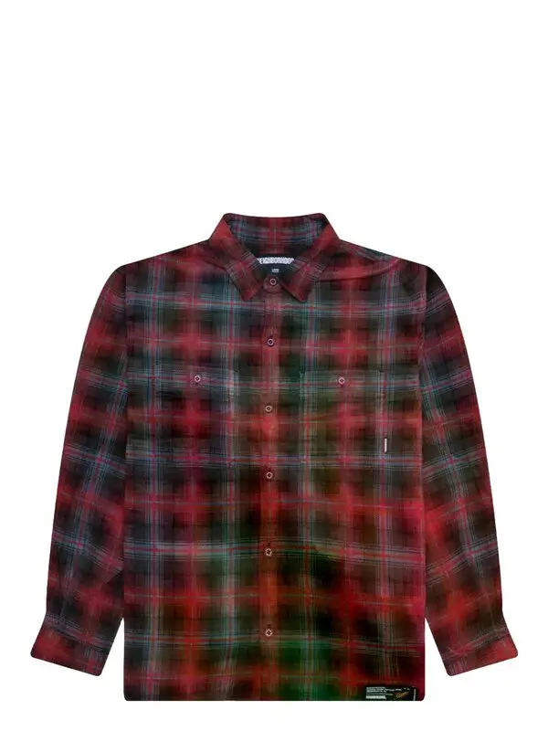 NEIGHBORHOOD Check Corduroy Shirt - Red