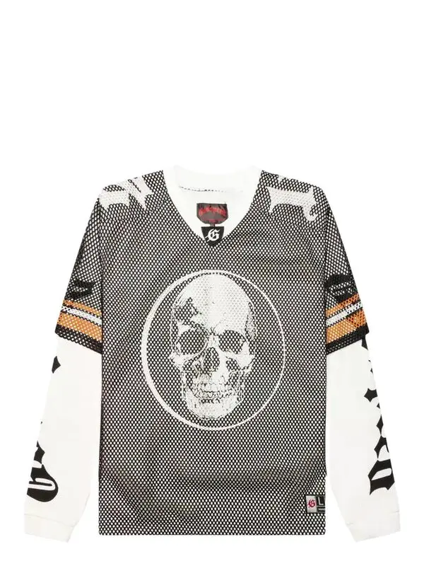 GODSPEED Graphic Print Long Sleeve T-shirt - Black
