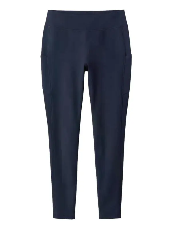 Wilson Logo Print Patch Pocket Leggings - Blue