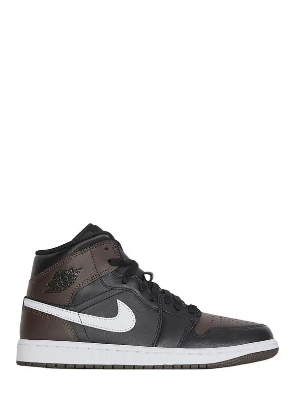 JORDAN 1 Mid Sneakers - Baroque Brown/black/white