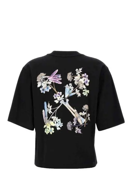 Off-White Floral Arrow Xray T-shirt - Black