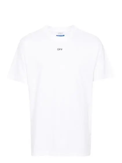 Off-White Off Logoprint Cotton T-shirt - White