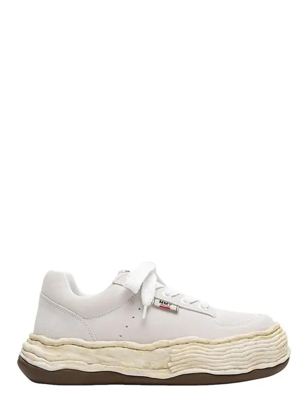 Mihara Yasuhiro Oliver Og Distressed Sole Low-top Sneakers - White
