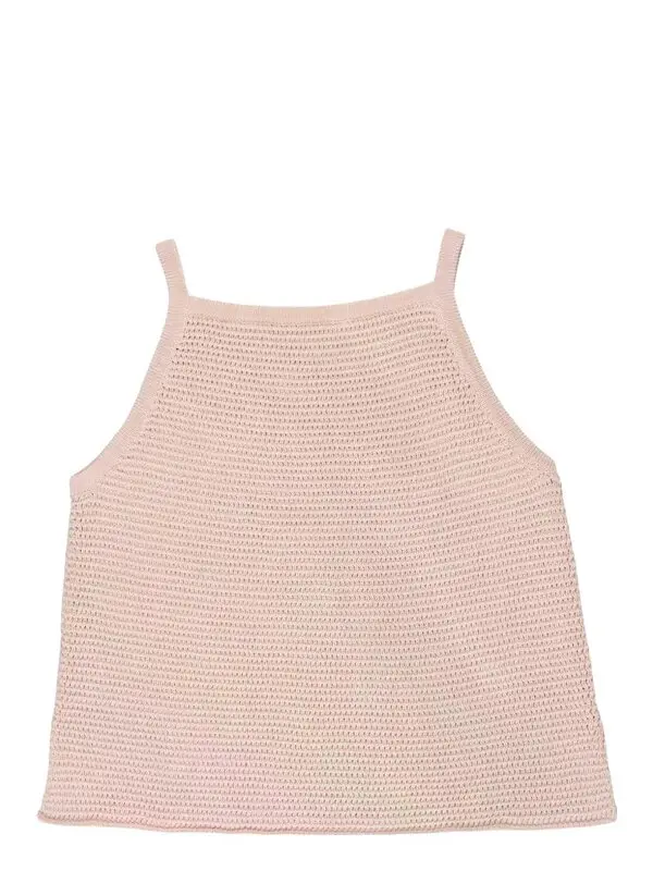 SLOWEAR Slim-fit Cotton Top - Pink
