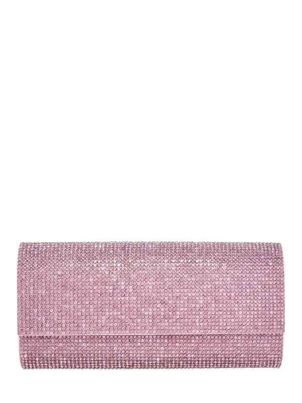 Judith Leiber Perry Crystal Clutch - Pink
