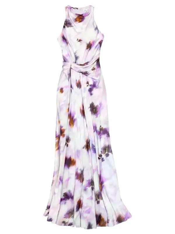 A.L.C. Floral Knot Dress - Purple