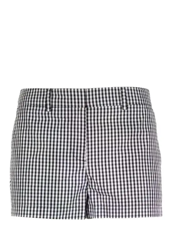 Michael Kors Gingham Shorts - Black
