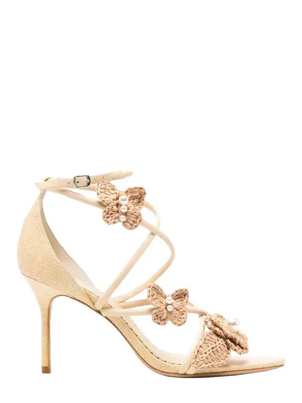 SOPHIA WEBSTER Titania Heeled Sandals - Neutrals