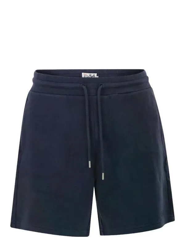 MC2 SAINT BARTH Drawstring-fastening Shorts - Blue