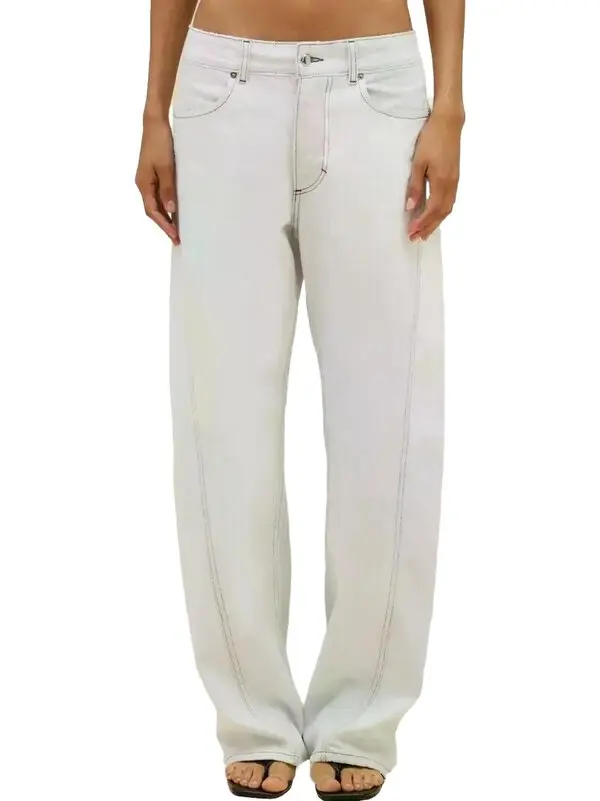Eckhaus Latta Seam Jeans - White