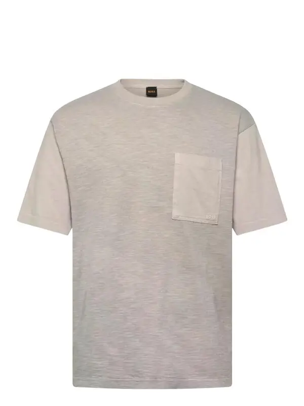 BOSS Pocket Short-sleeve T-shirt - Grey