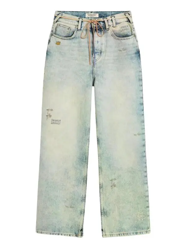 Scotch & Soda Acid-wash Jeans - Blue