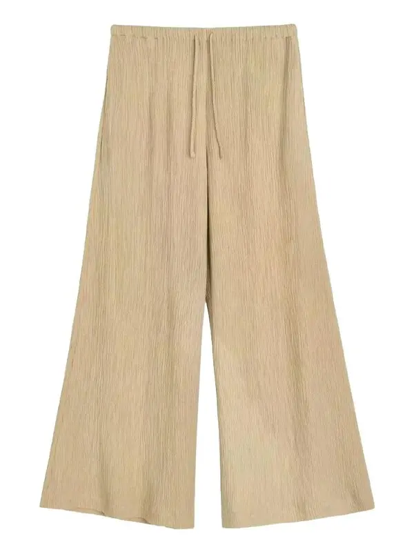 BY MALENE BIRGER Pisca Wide-leg Trousers - Neutrals