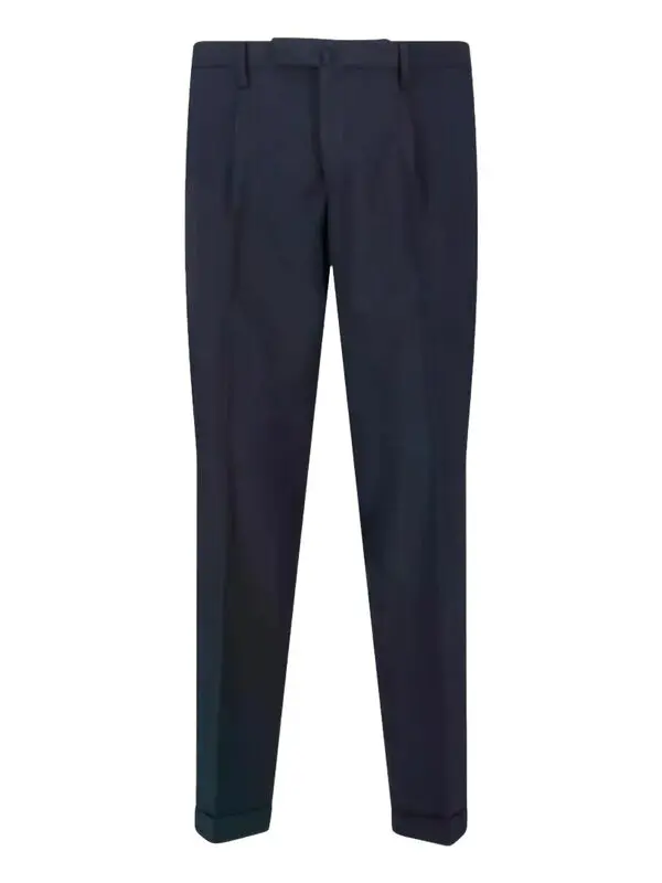 BRIGLIA 1949 Belt-loops Trousers - Blue