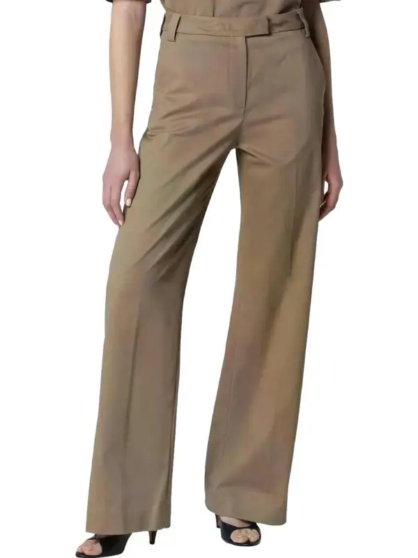 THELATEST Wide-leg Trousers - Neutrals