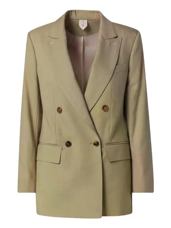 Max Mara Double-breasted Jacket - Neutrals