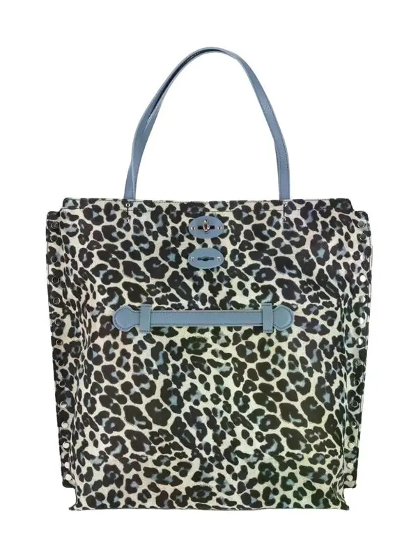 ZANELLATO Animal Print Tote Bag - Neutrals