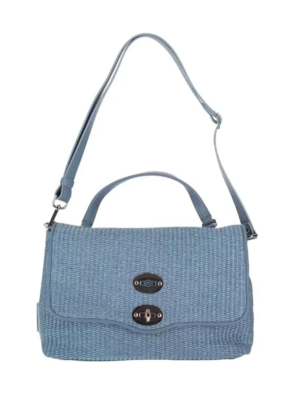 ZANELLATO Postina Top Handle Shoulder Bag - Blue