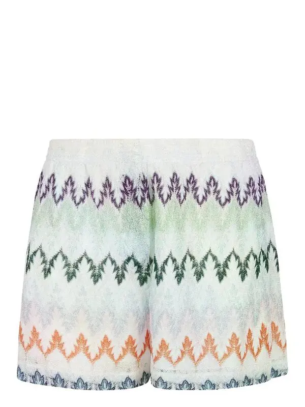 Missoni Zig-zag Shorts - White