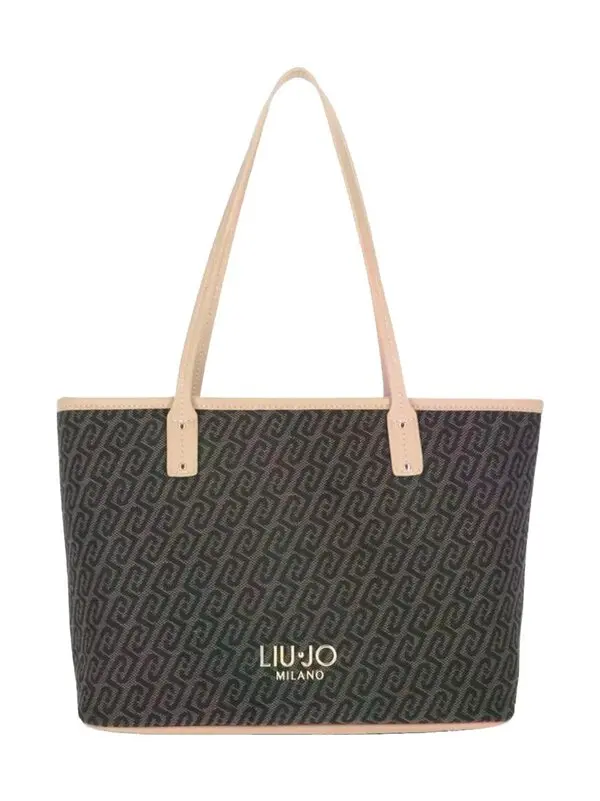 Liu Jo Pattern Tote Bag - Brown