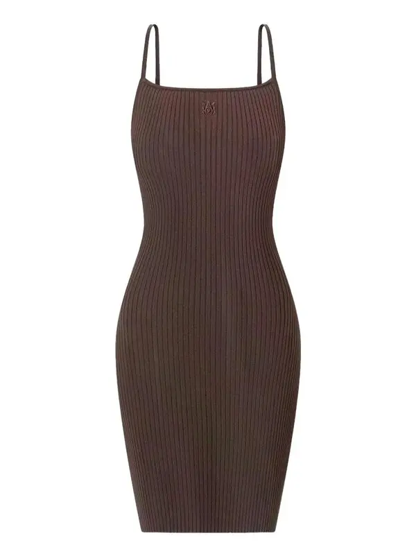 Amiri Tank Mini Dress - Brown