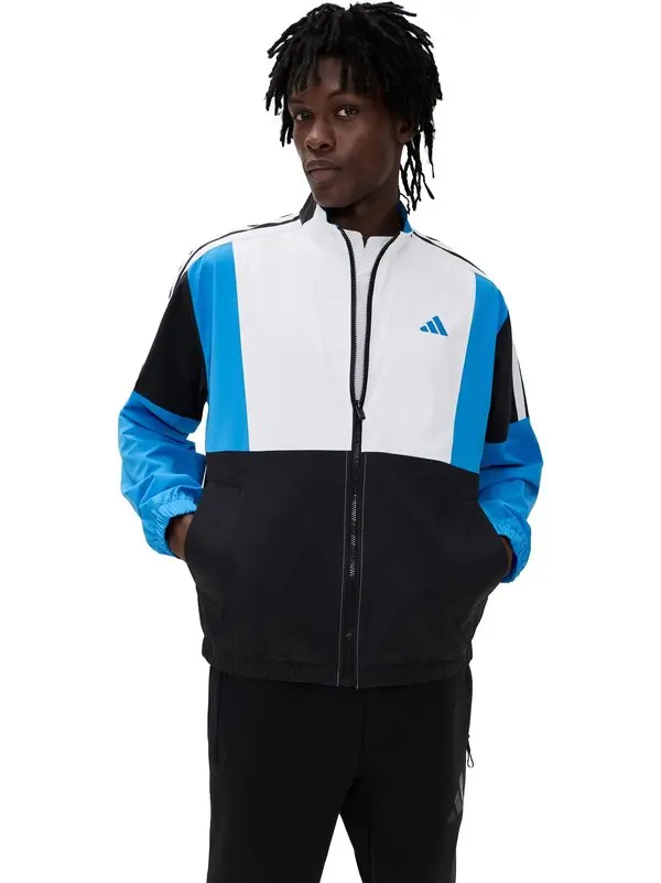 Adidas Full-zip Windbreaker Jacket - Black