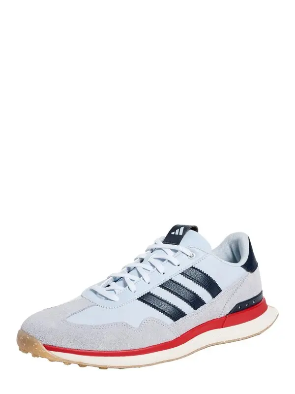 Adidas Textile Spikeless Golf Shoes - Crystal Sky/navy/scarlet
