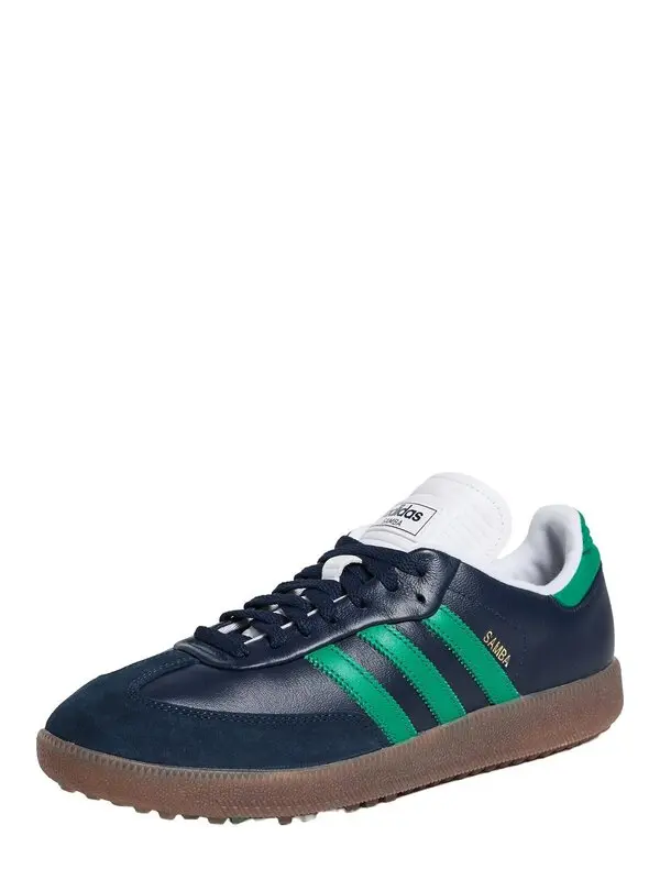 Adidas Samba Spikeless Golf Sneakers - Night Indigo/court Green/white