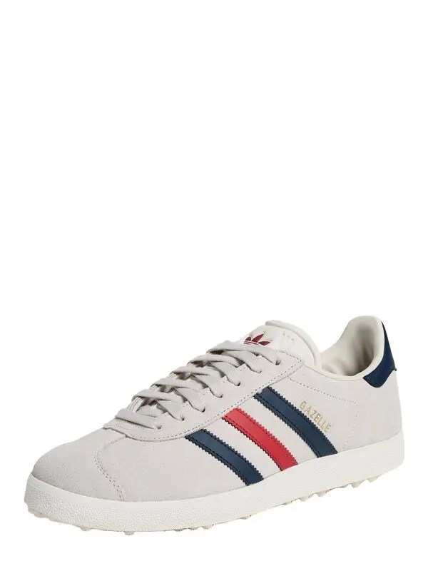 Adidas Gazelle Spikeless Golf Sneakers - Alumina/indigo/scarlet