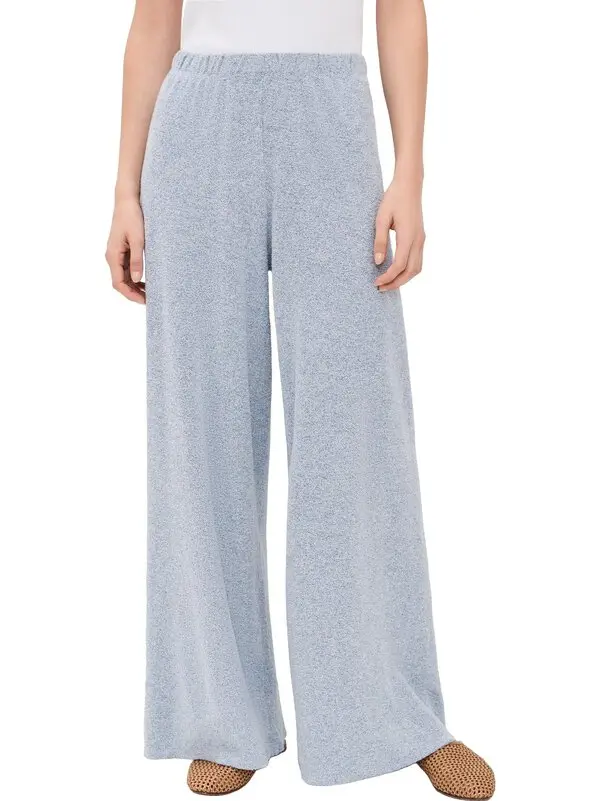 American Vintage Cluway Wide Leg Pants - Antarctique Chine
