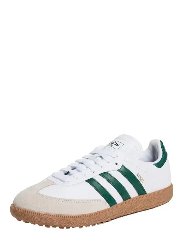 Adidas Samba Spikeless Golf Sneakers - White/collegiate Green/gum4