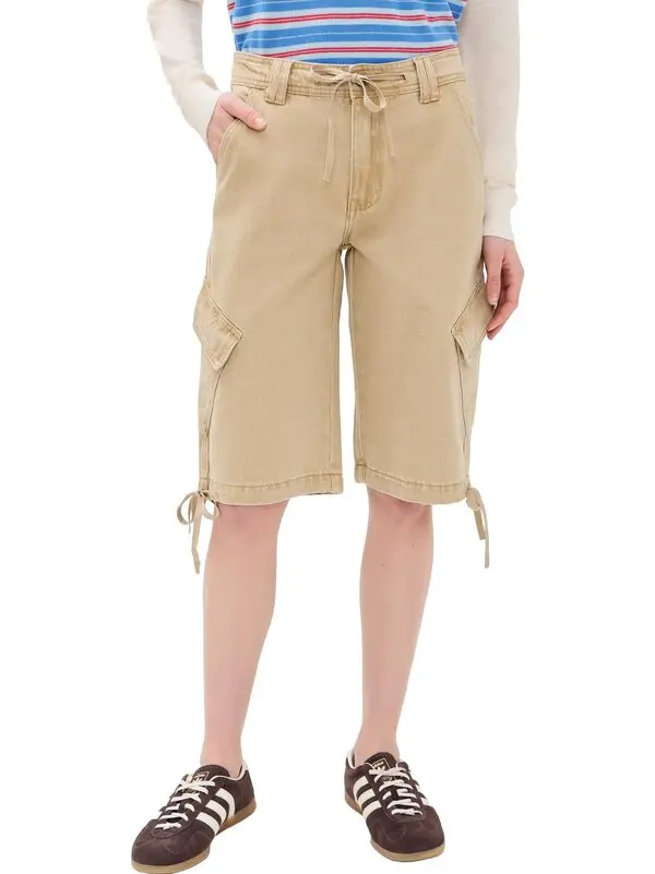 Lioness Apres Capri Shorts - Stone
