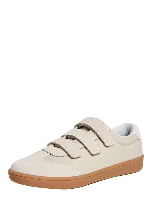 KEDS Ace Ii Velcro Leather Sneakers - Oatmeal
