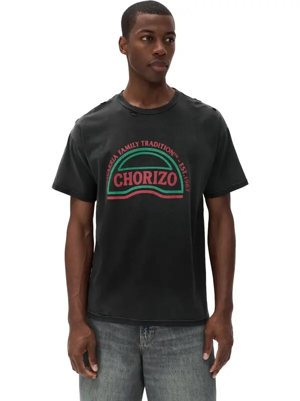 WILLY CHAVARRIA Chorizo Easy Tee - Black