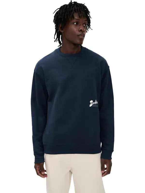 Barbour Crew Neck Sweatshirt - Navy