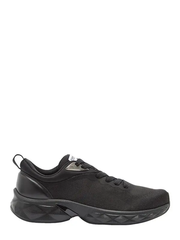 JIMMY CHOO Diamond Run Mesh Sneakers - Black