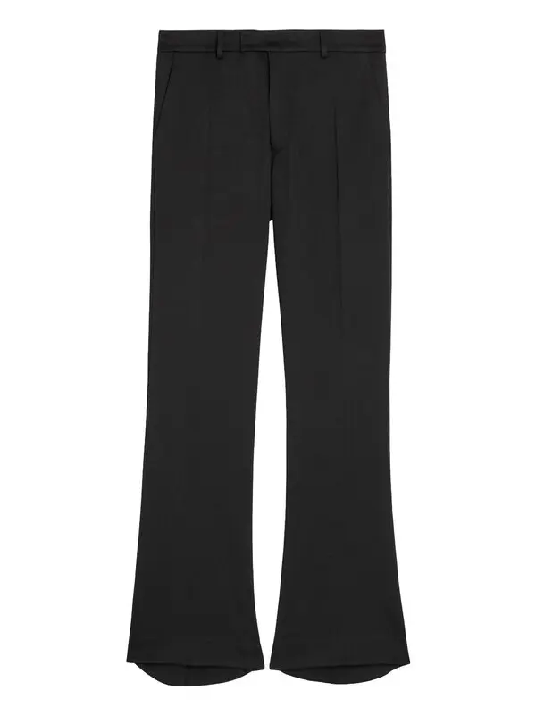 AARON ESH Flared-leg Trousers - Black