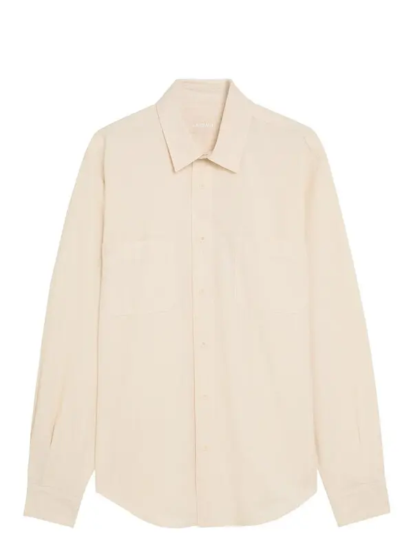 Labo.art Cotton-poplin Shirt - Ivory
