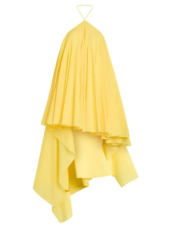 Jacquemus La Triangle Courte Mini Dress - Yellow