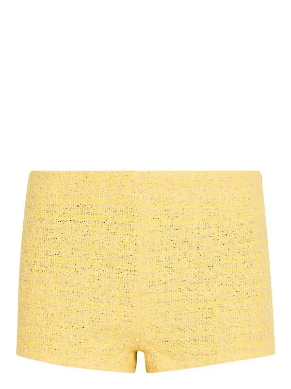 LIBEROWE Madeline Tweed Shorts - Yellow