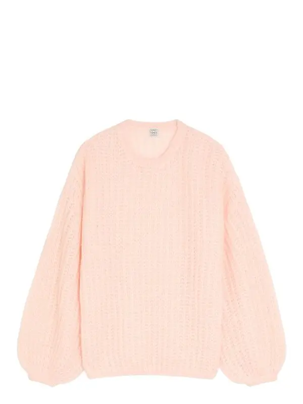 TOTEME Puffed Mohair-blend Jumper - Light Pink
