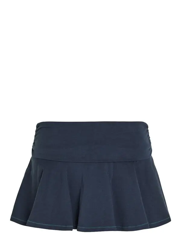 SKIMS Foldover Mini Skort - Navy
