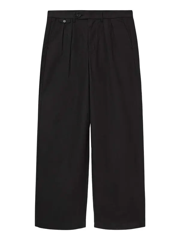 ALLSAINTS Conway Wide-leg Trousers - Black