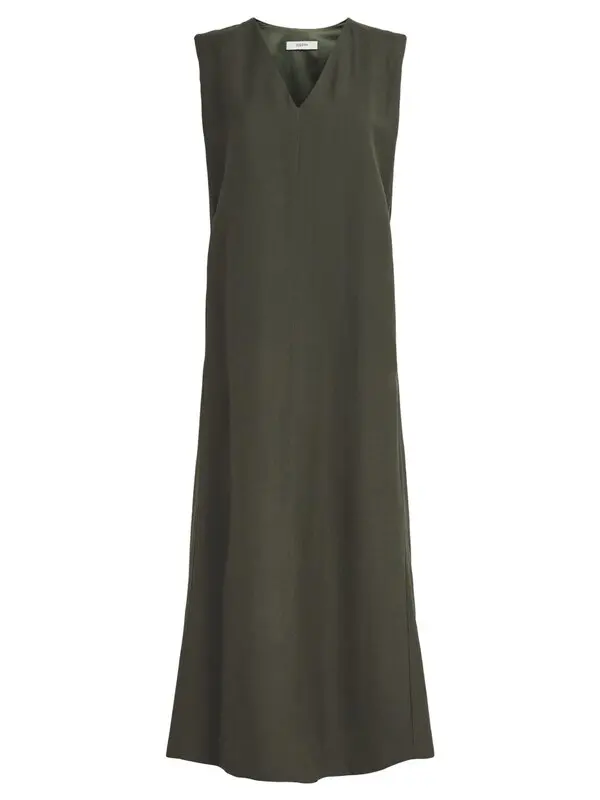 JOSEPH Sleeveless A-line Maxi Dress - Green