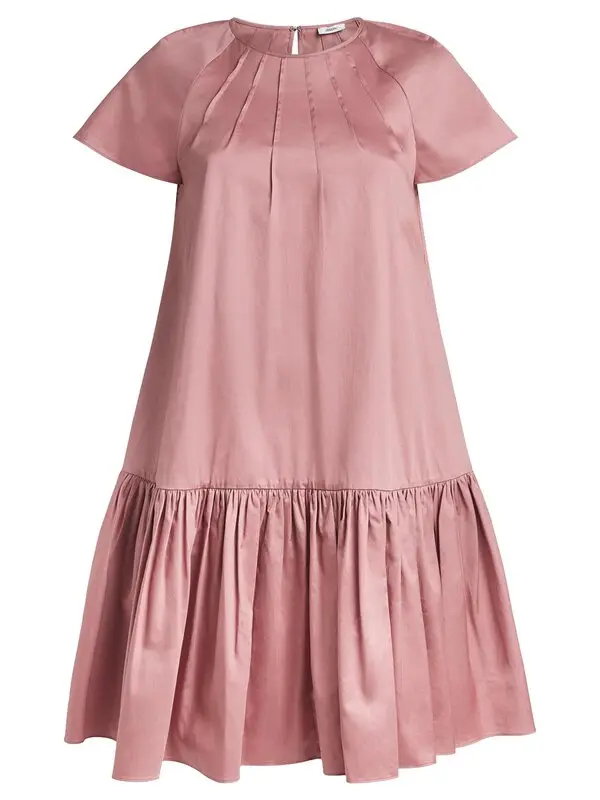 JOSEPH Cotton Tazi Mini Dress - Pink