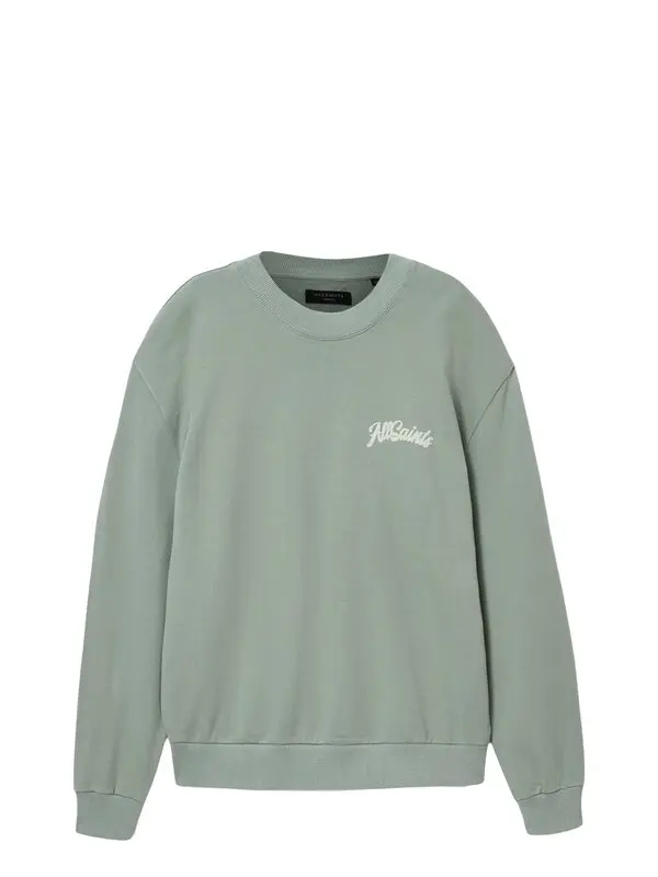 ALLSAINTS Logo Odyssey Sweatshirt - Green