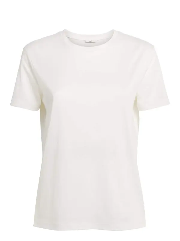 JOSEPH Jersey Livia T-shirt - White
