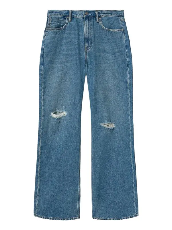 ALLSAINTS Lenny Straight Jeans - Blue