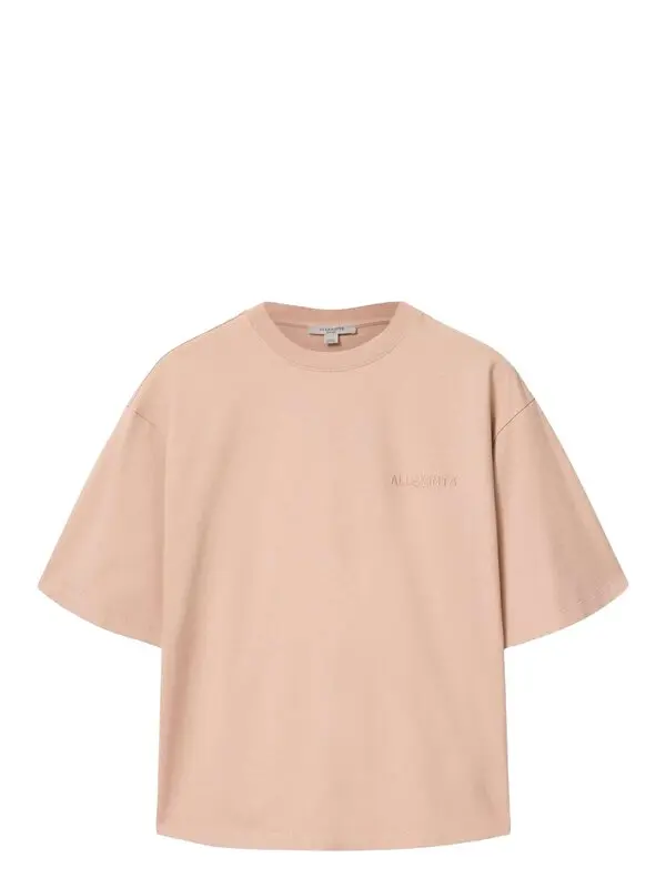 ALLSAINTS Organic Cotton Graphic T-shirt - Pink